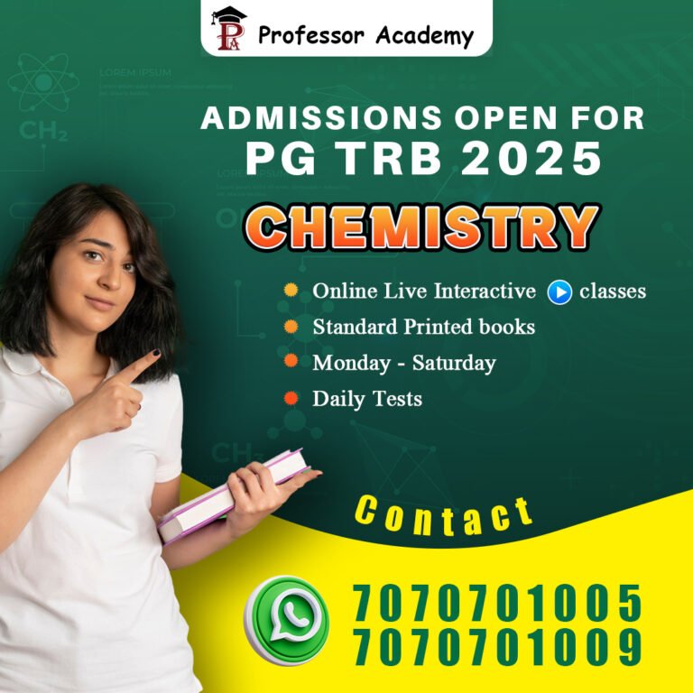 Expert online coaching for PG TRB exam and achieve success